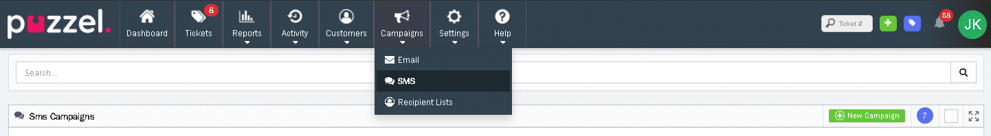 SMS Campaigns | Puzzel Help Centre